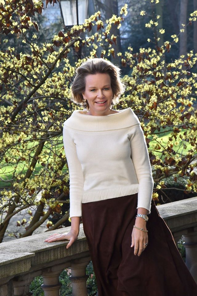 Jarige koningin Mathilde dankbaar voor alle felicitaties - Vorsten