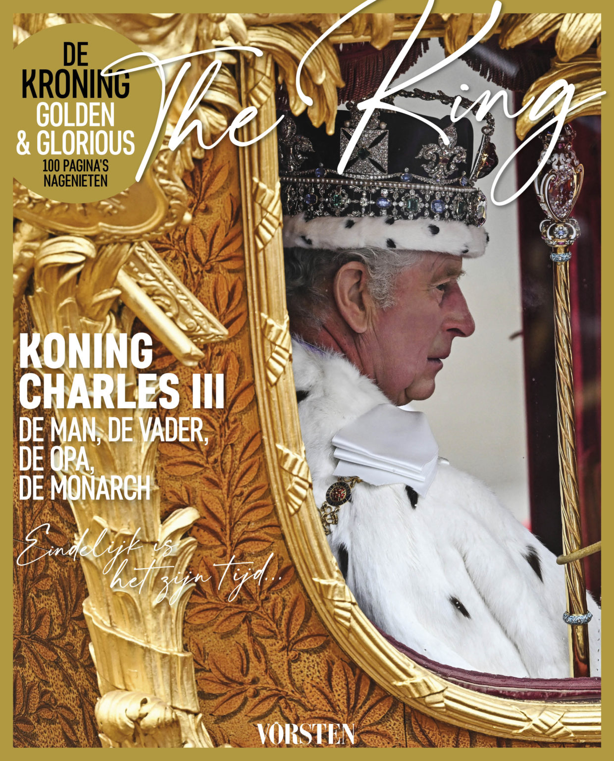 Het tijdschrift Vorsten volgt het vorstenhuis en de royals van België ...