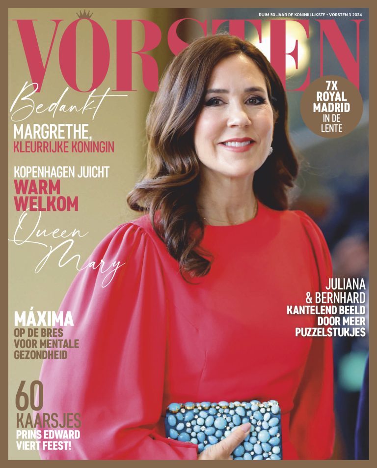 Het tijdschrift Vorsten volgt het vorstenhuis en de royals van België ...