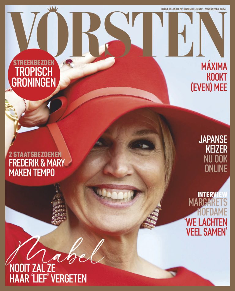 Het tijdschrift Vorsten volgt het vorstenhuis en de royals van België ...
