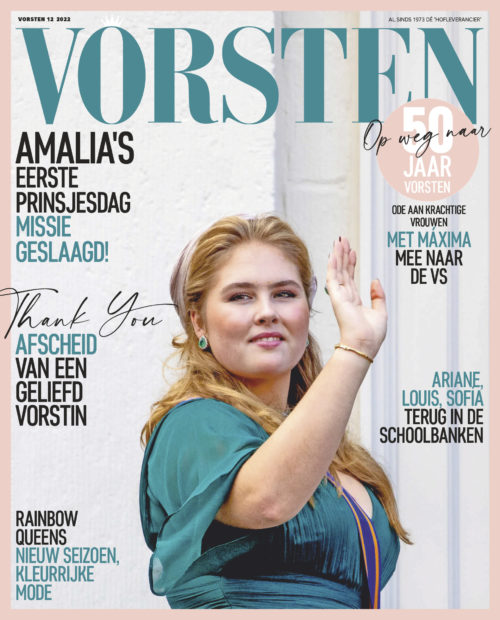 Het tijdschrift Vorsten volgt het vorstenhuis en de royals van België ...