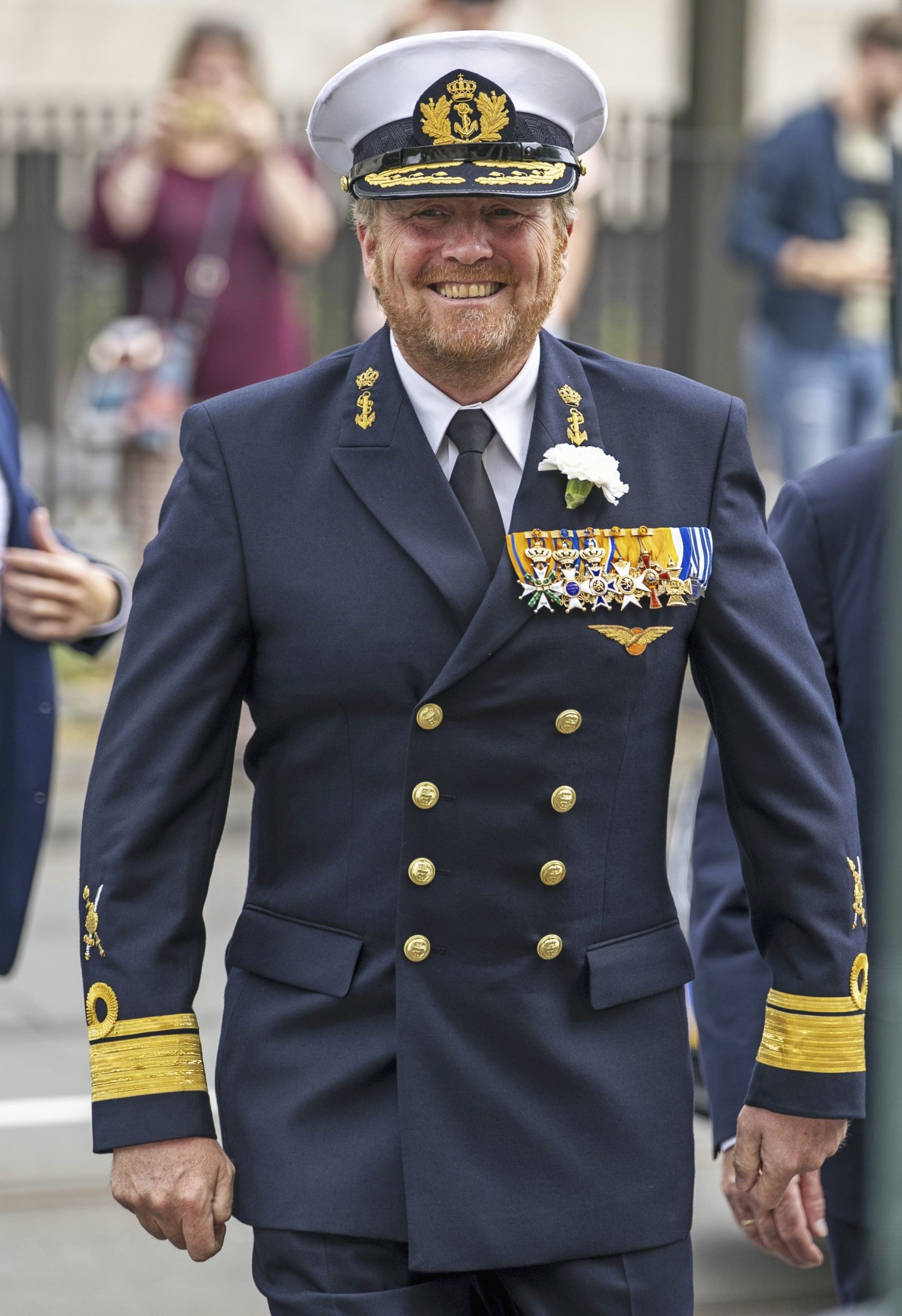 De witte anjer, symbool voor veteranen - Vorsten